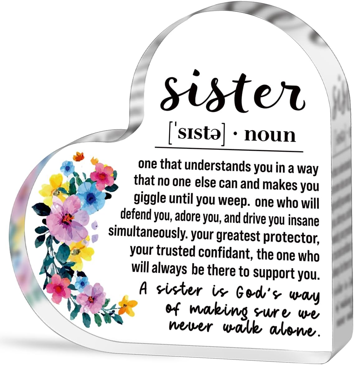 Amazon.com: Sister Gifts from Sister Birthday Christmas Gifts for Best ...
