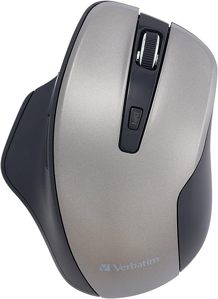 Amazon.com: Verbatim 2.4G Wireless 6-Button LED Ergonomic Deluxe Mouse ...