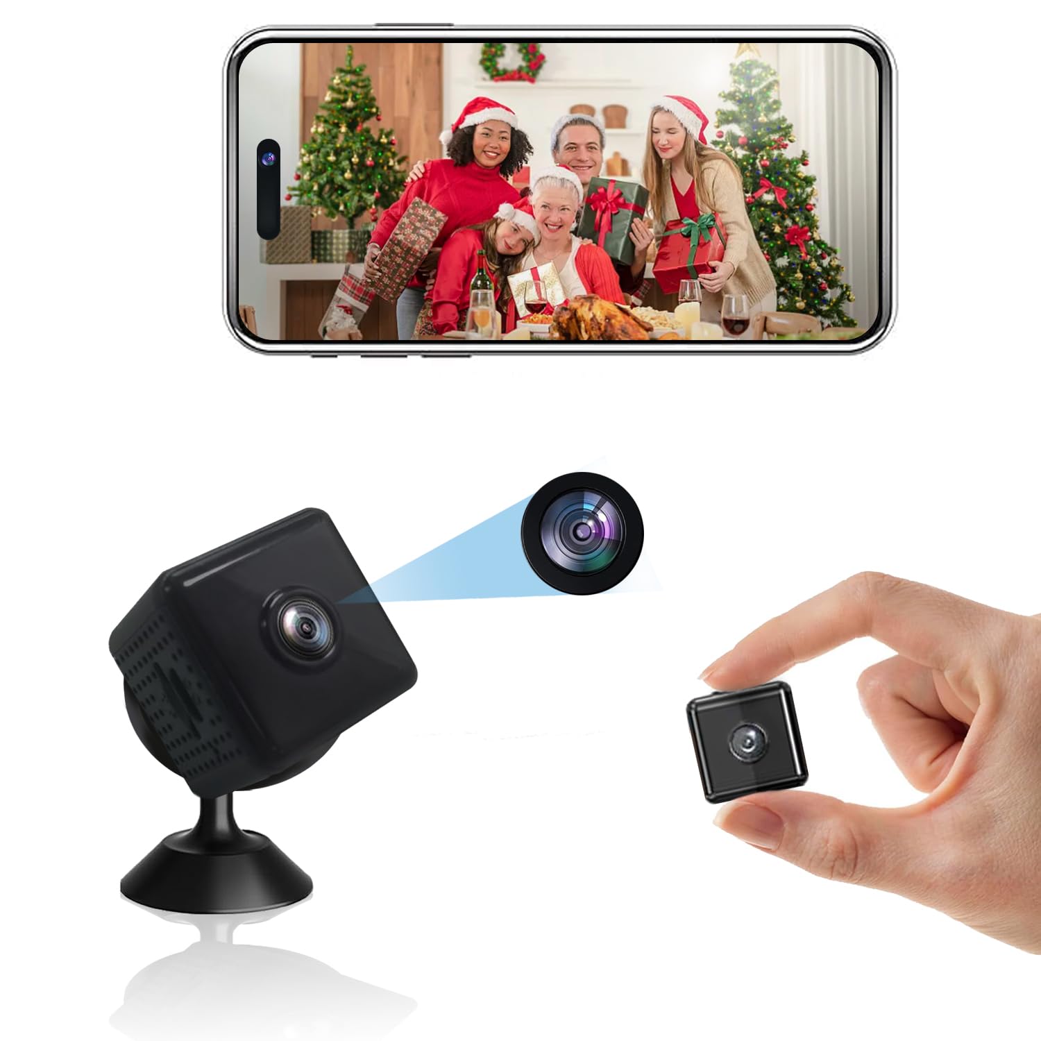 Amazon.com : OVWE Mini Hidden Cameras, Spy Camera, 1080P Magnetic ...