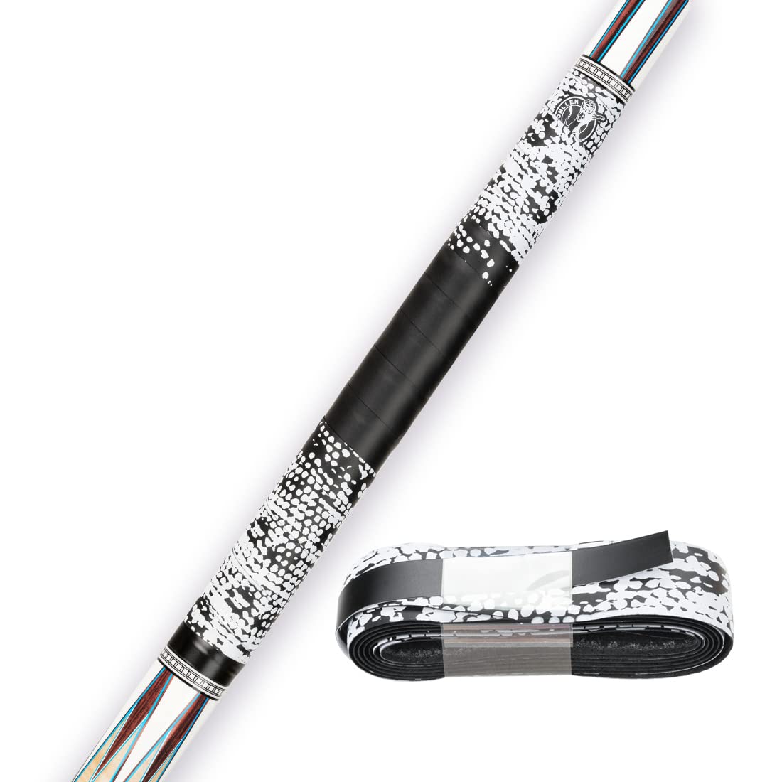 Snapklik.com : Billiard Cue PU Grip Protector Butt Sleeve Pool Cue ...