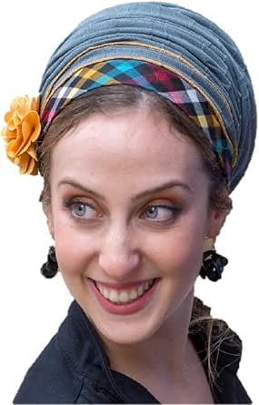 Sara Attali Design Tichel Full Hair Covering Lovely Scarf Tichel One ...