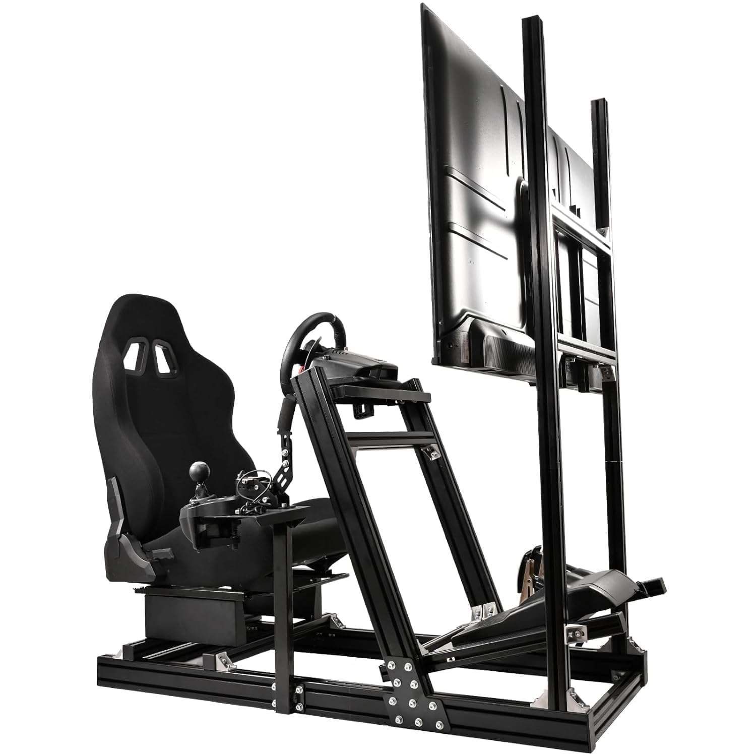 Marada Aluminum Profile Racing Simulator Cockpit With Monitor Stand Fit ...