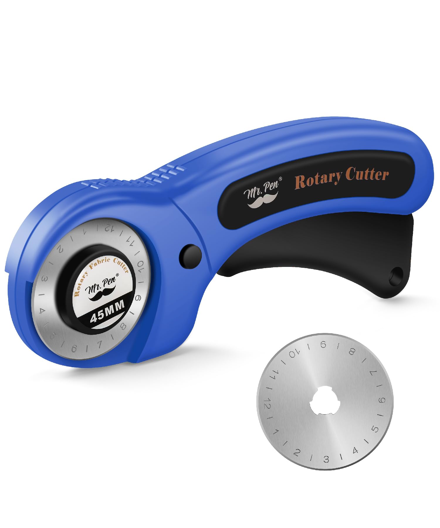 Amazon.com: Mr. Pen- Rotary Cutter for Fabric with 1 Extra Blade, 45mm ...