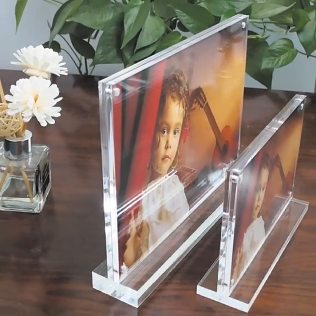 Watch Acrylic Floating Picture Frame on Amazon Live