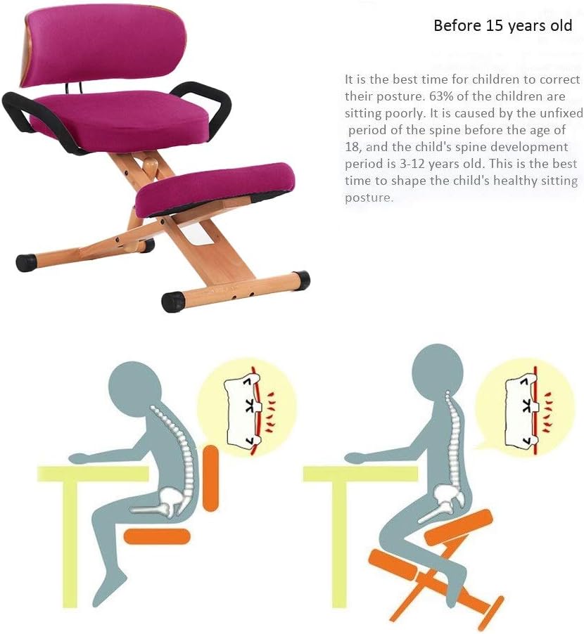 Amazon.com: Kneeling Chair Ergonomic Ergonomic Office Chairs Computer ...