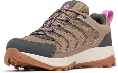 Amazon.com | Columbia Women's Strata Trail Low Waterproof Hiking Shoe ...