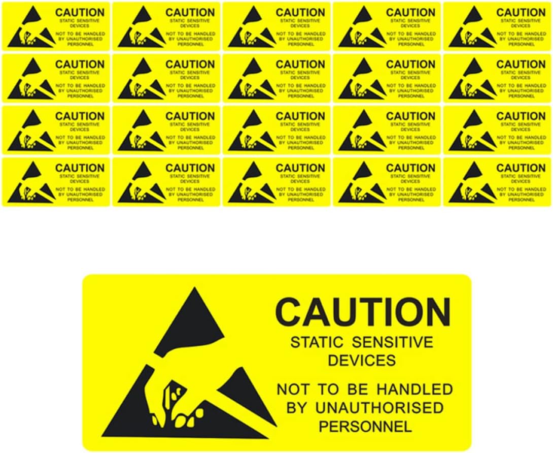 Amazon.com: TEHAUX 450pcs -static Warning Decals for School Office and ...