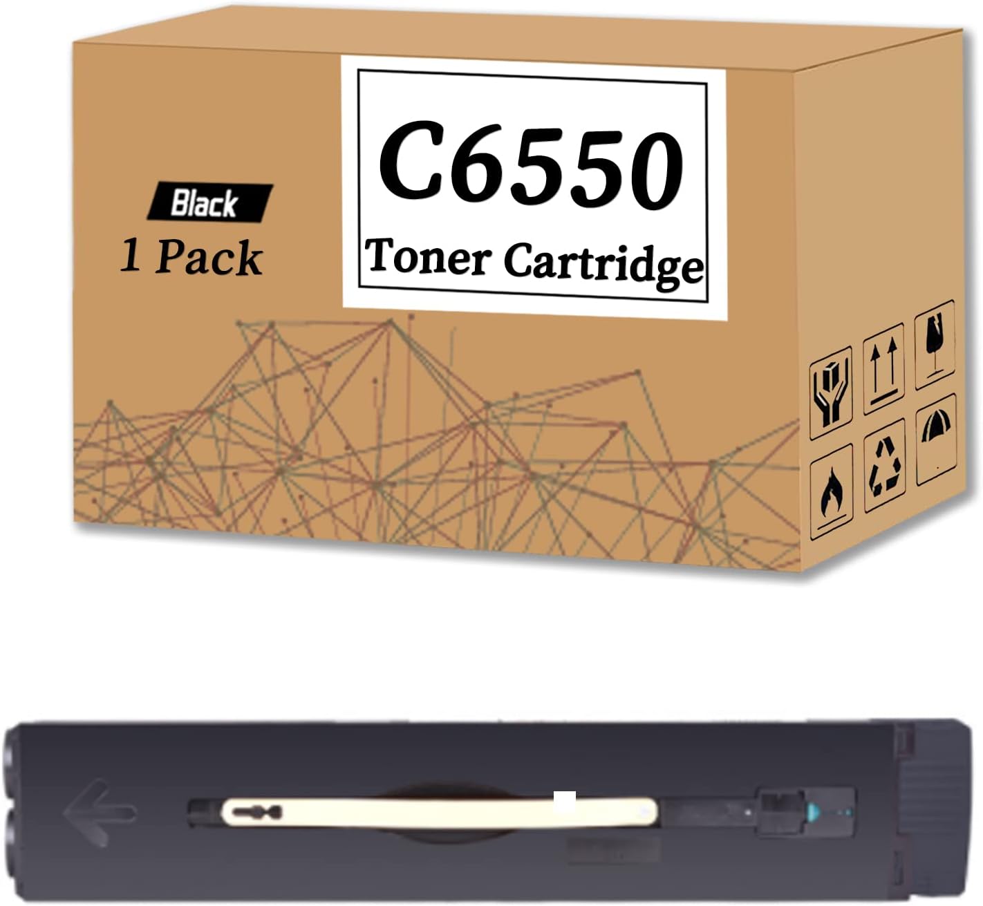 Amazon.com: RAQZ C6550 Toner Cartridge Extra High Yield Replacement ...