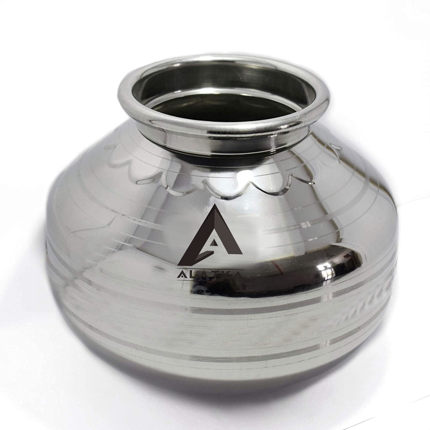 Kitchen Expert Stainless Steel Matka- 11 Liters, silver : Amazon.in