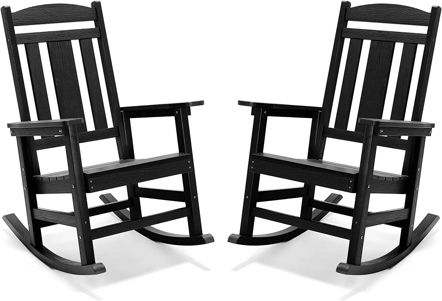 Amazon.com : JACK-POST Porch Rocker, Black : Patio Rocking Chairs ...
