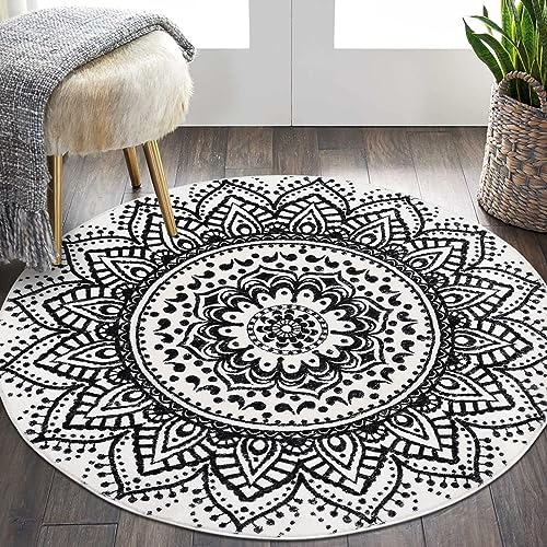 Badematte Rund Boho