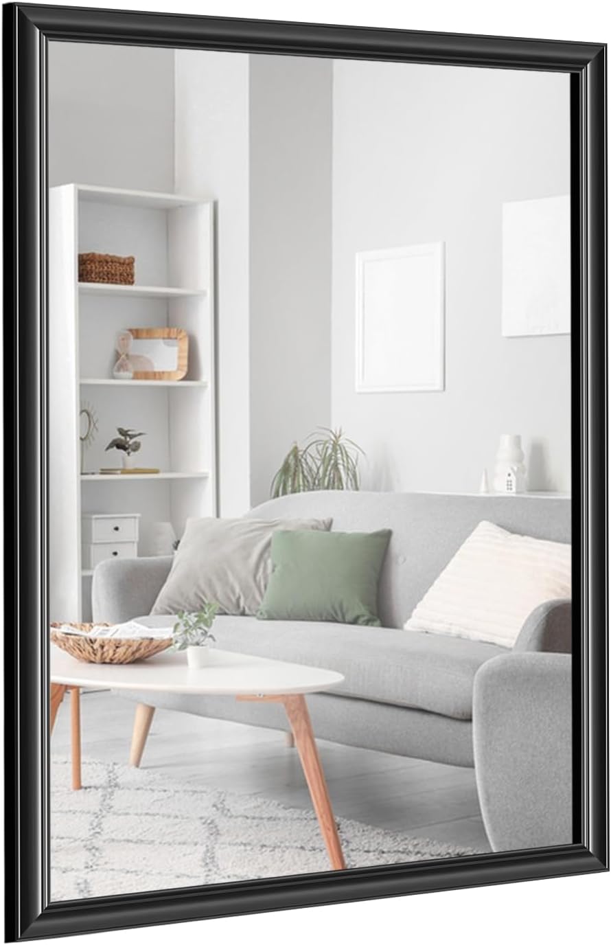 Amazon.com: VASUHOME Rustic Farmhouse Mirror, 20x28 Inch Polystyrene ...