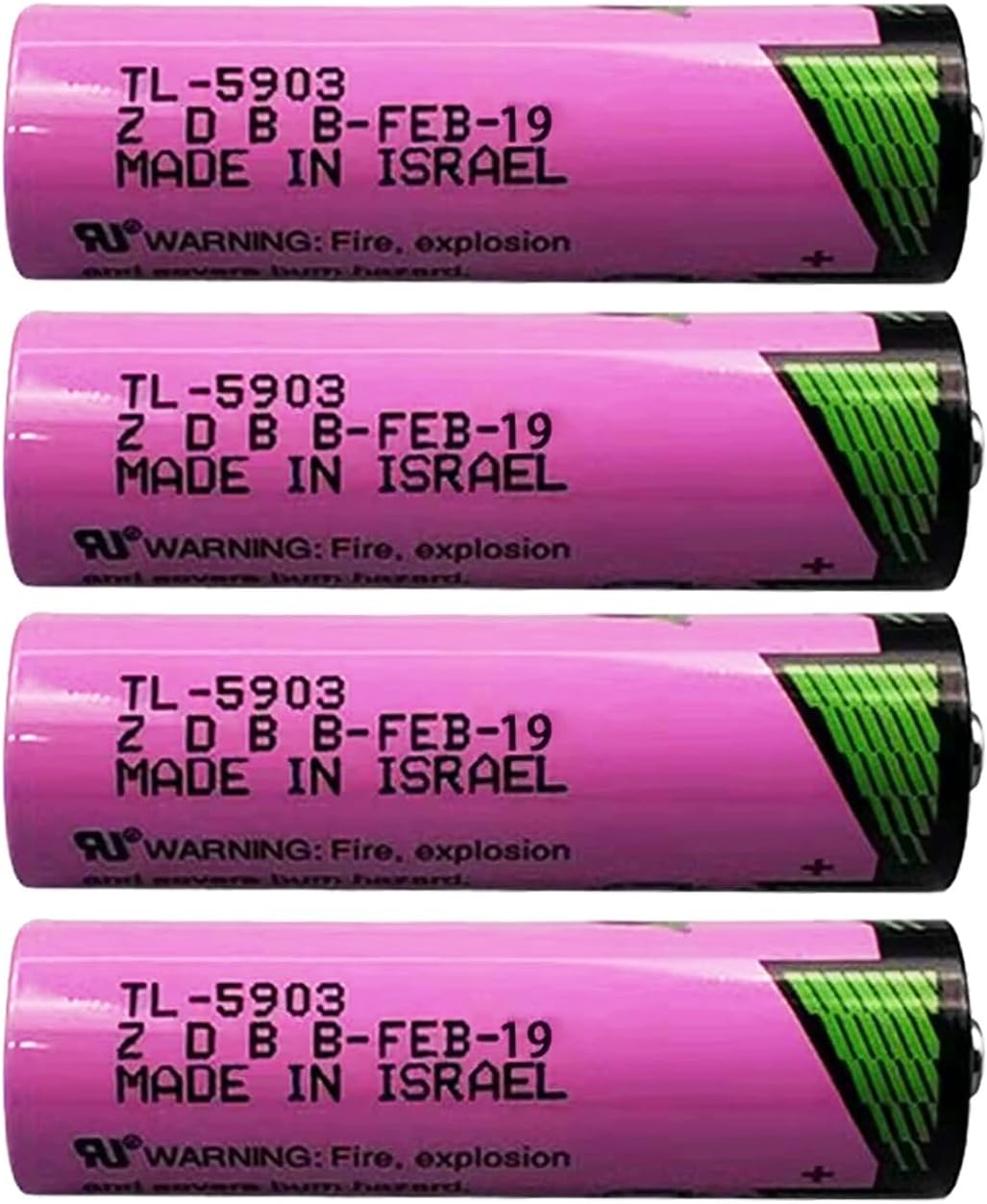 Amazon.com: GRE-Energy 4 Pack Tadiran TL-5903 AA 3.6 Volt Lithium ...