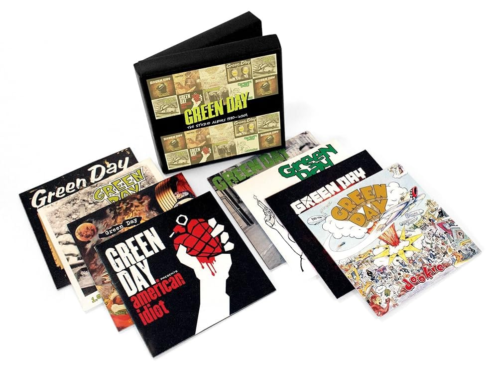Amazon.com: Green Day - The Studio Albums: 1990-2009 [8CD, Box Set ...