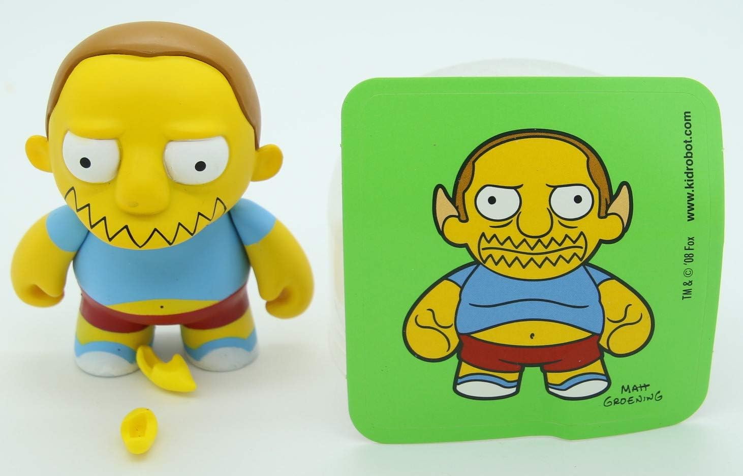 Amazon.com: Kidrobot the Simpsons Series 1 Figure - Comic Book Guy ...