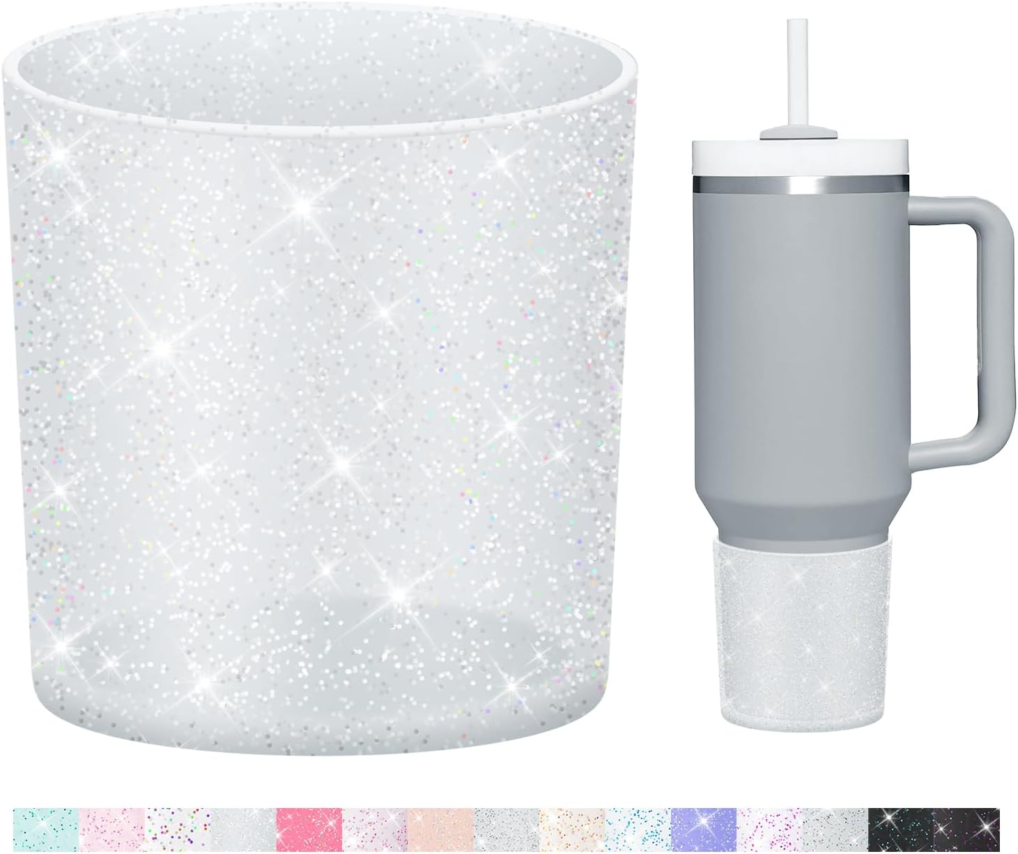 Amazon.com: Bnlei 5+3+3 Pcs Straw Cover Cap for Stanley Cup, Cute Straw ...