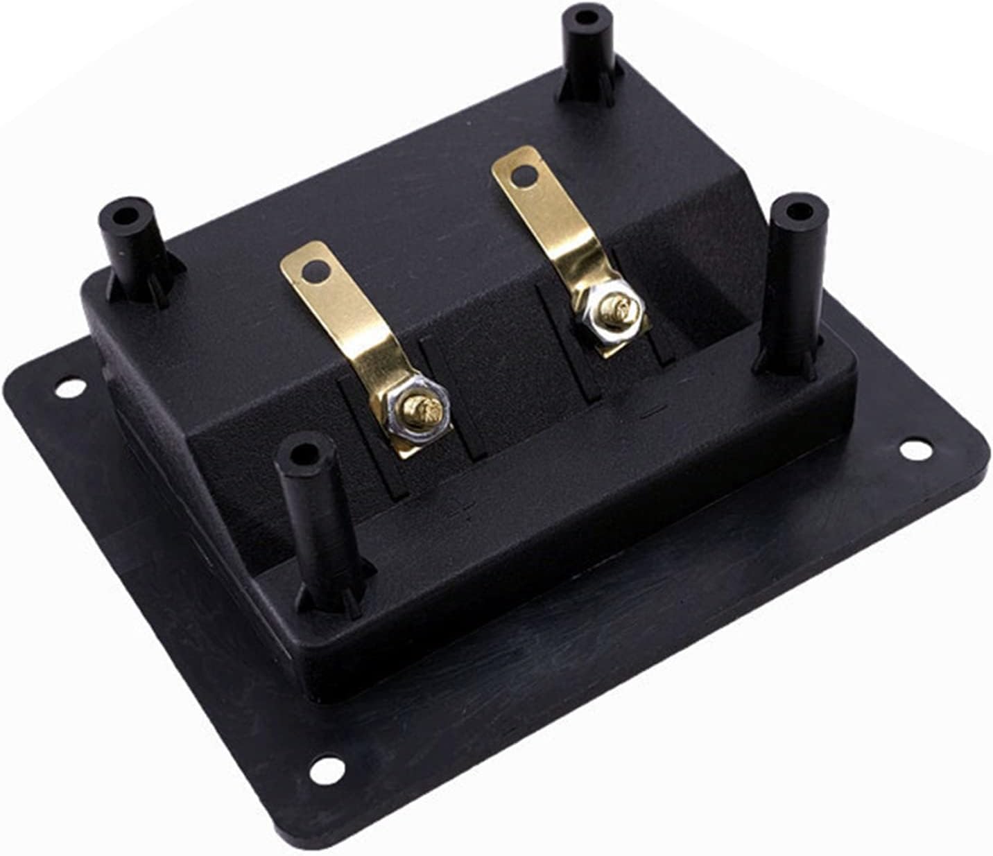 Qusinfc Terminal Board Square Junction Box 2 Way External Banana Socket ...