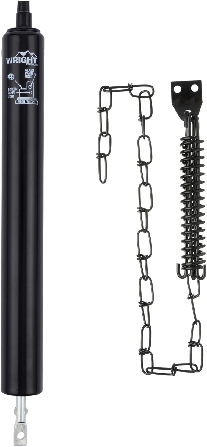 Wright Products Door Bundle - Standard Duty Black Pneumatic Screen ...