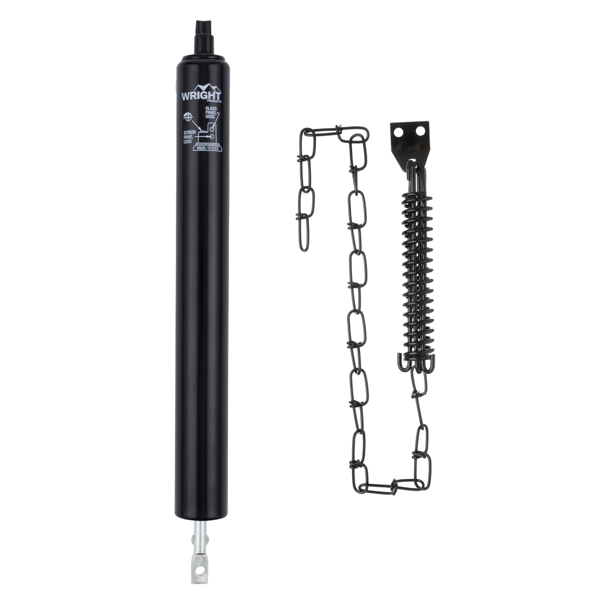 Wright Products Door Bundle - Standard Duty Black Pneumatic Screen ...