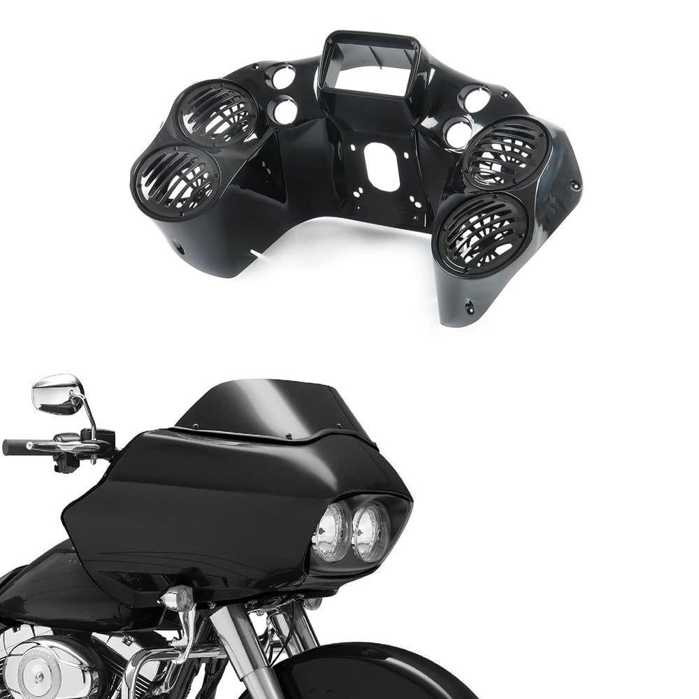 Snapklik.com : ABS Inner Fairing W Quad 6.5" Speaker Pods For 1994-2013 ...