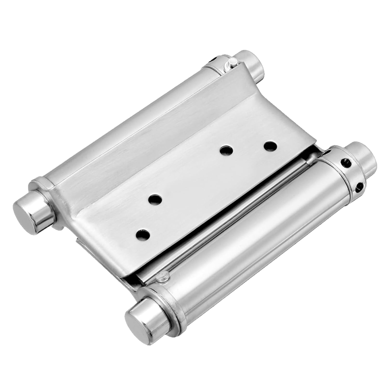 METALLIXITY Double Action Spring Hinges (3''), Stainless Steel Self ...