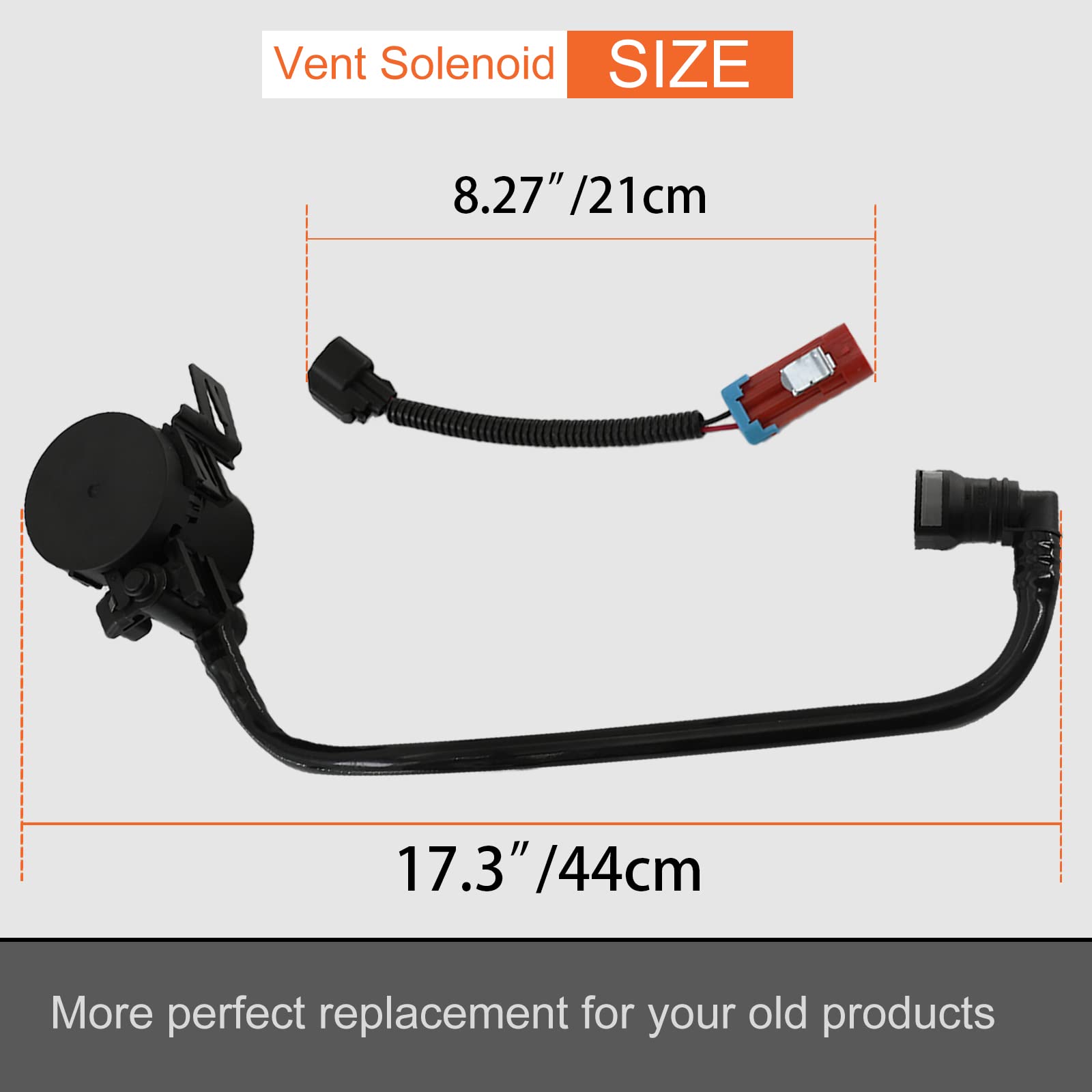 20907779 Vapor Canister Vent Solenoid Valve With Hose Evaporator ...