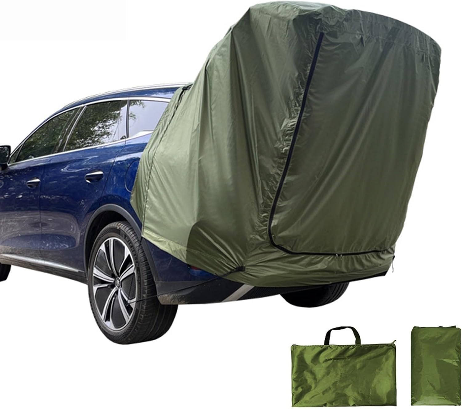 JurwheeR SUV Tailgate Tent with Awning Shade, Outdoor Waterproof ...