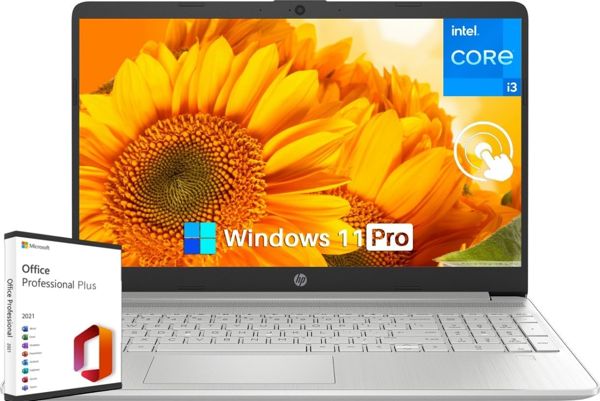 Amazon.com: HP Touchscreen Laptop, 15.6 Inch Touchscreen Laptop for ...