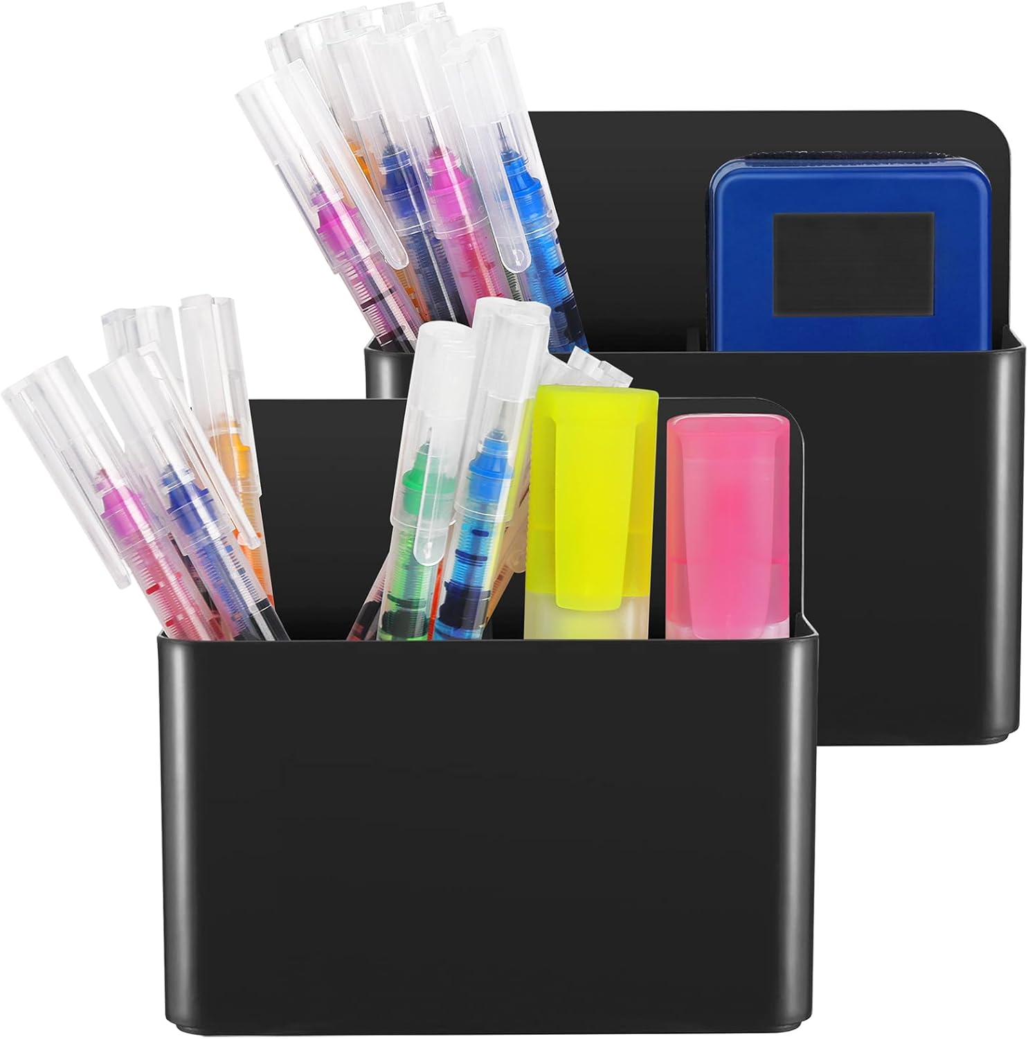 Amazon.com: EZ COZY Magnetic Pen Holder,2 Pack Magnetic Dry Erase ...
