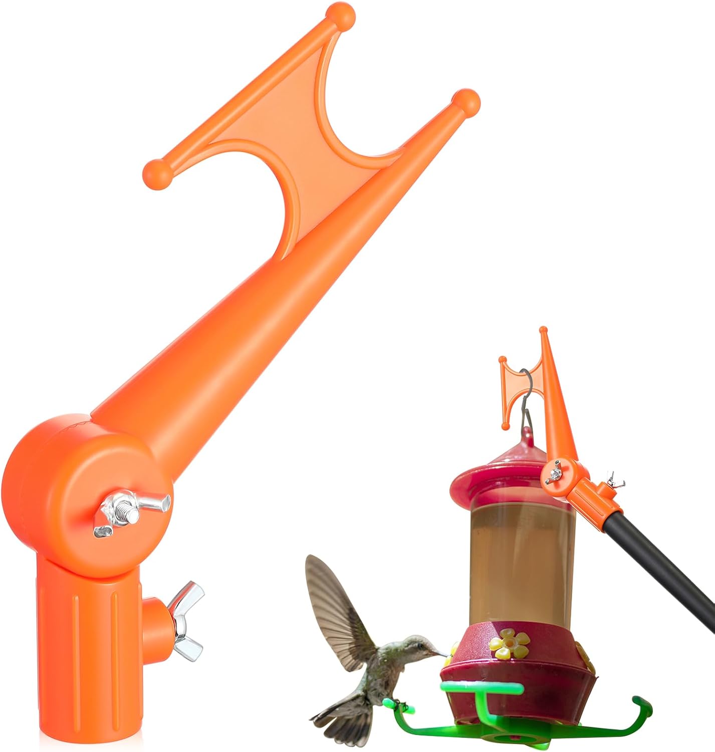 Amazon.com : CroBlissful Multi Purpose Utility Hook, Orange Plastic ...