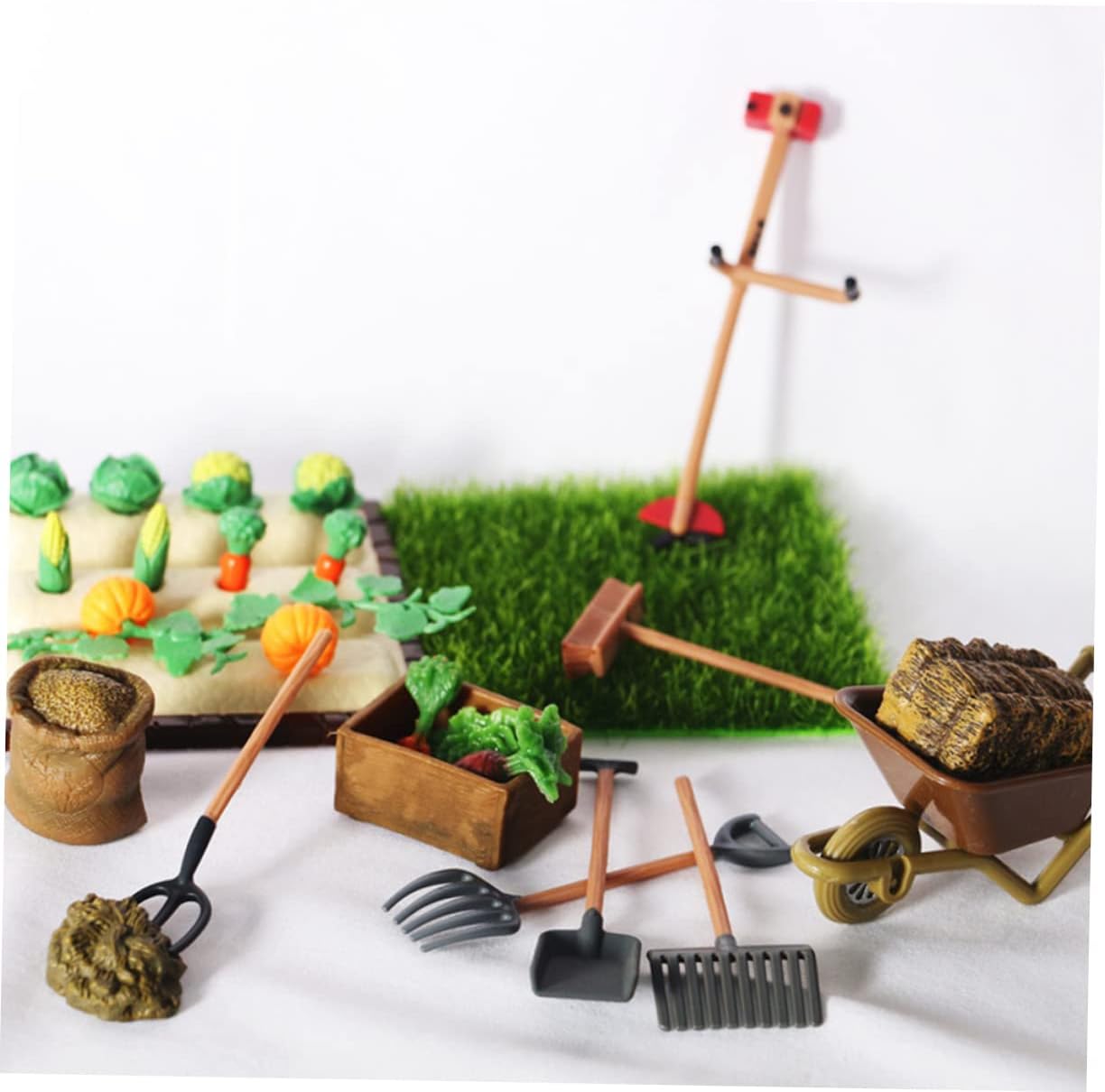 Happyyami 1 Set Mini Farm Childrens Play Sets Miniatures Toddler Suits ...