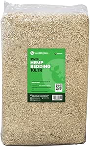 Swell Reptiles Hemp Bedding Reptile Substrate | 10 Litres | Dust Free ...
