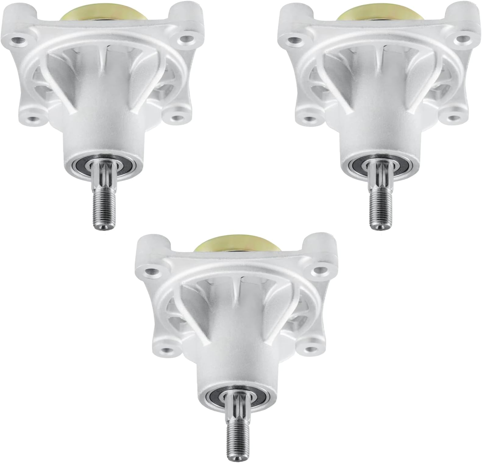 Amazon.com : ILONPA (3 Pack) Deck Spindle Assembly for Hustler 604214 ...
