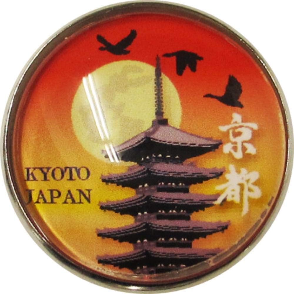 Amazon.co.jp: Kyoto Pin Badge KYOTOpins Pin Brooch, Metal : Clothing ...