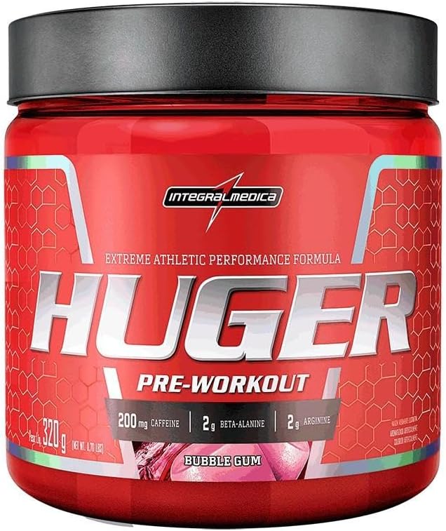 Huger Bubble Gum 320g - Integralmedica | Amazon.com.br