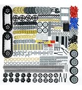 Amazon.com: Pamvava Gears-Axles-Pins Sets Compatible with Technic-Parts ...