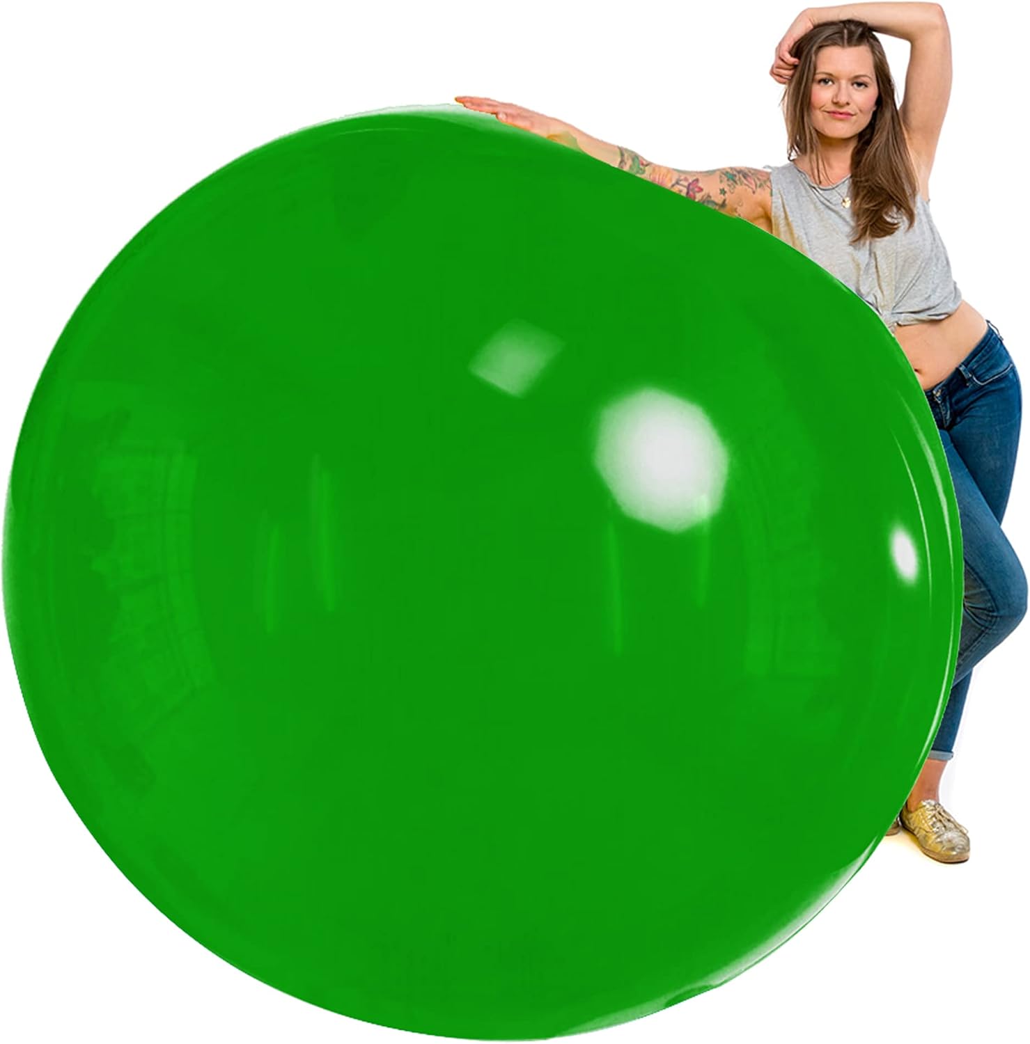 Amazon.com: TILCO BALLOONS | 72 Inch Giant XL Balloons Green | Extra ...