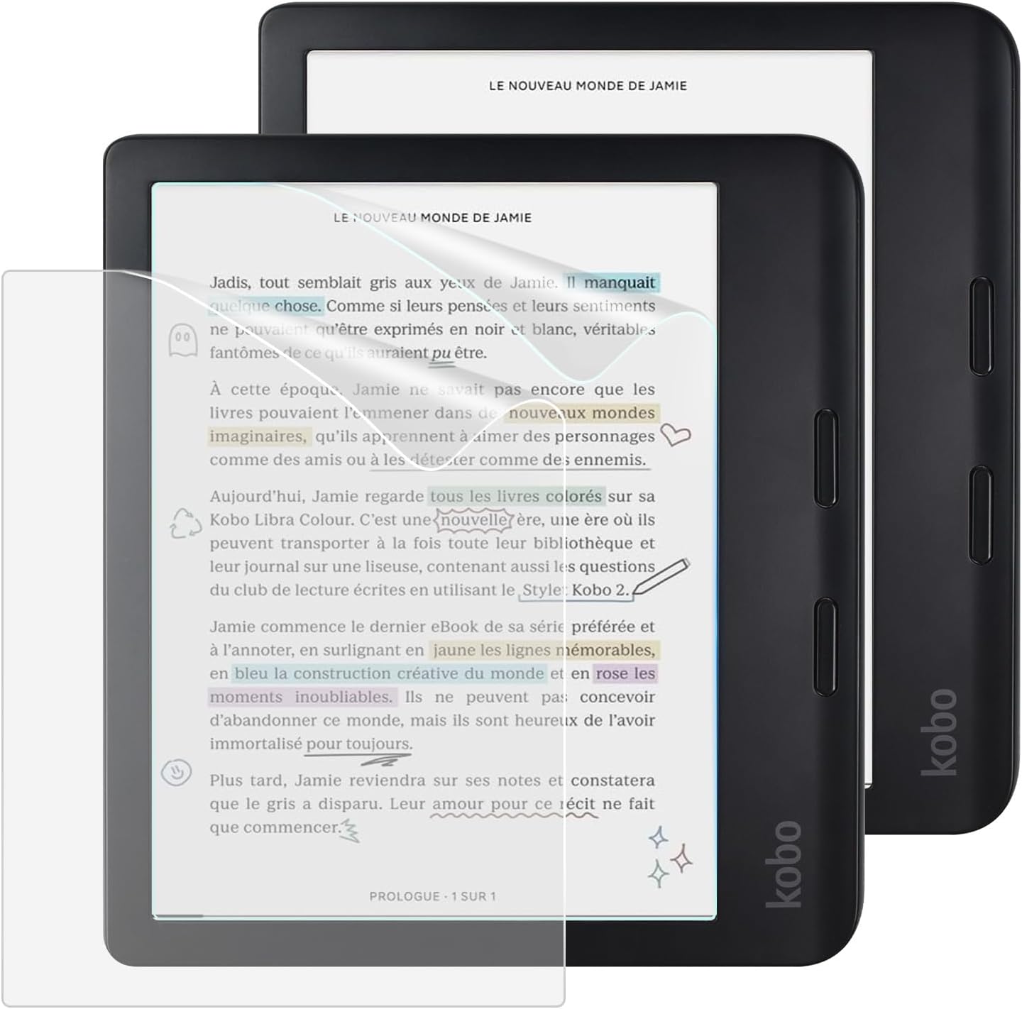 Amazon.com: JKhandy Matte Screen Protector for Kobo Libra Colour (2024 ...