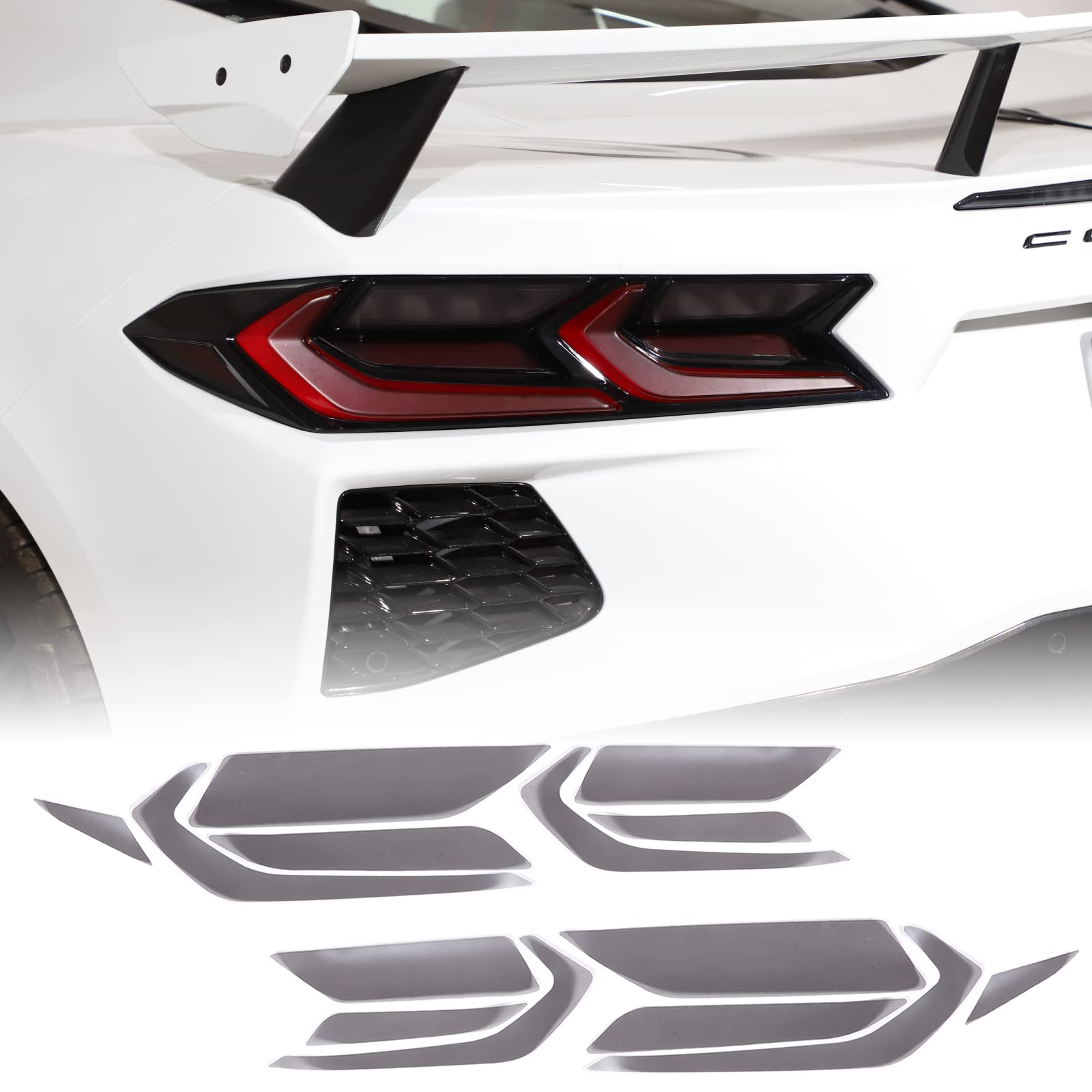 Amazon.com: Precut Smoke Tint Tail Light Film Compatible with Chevrolet ...