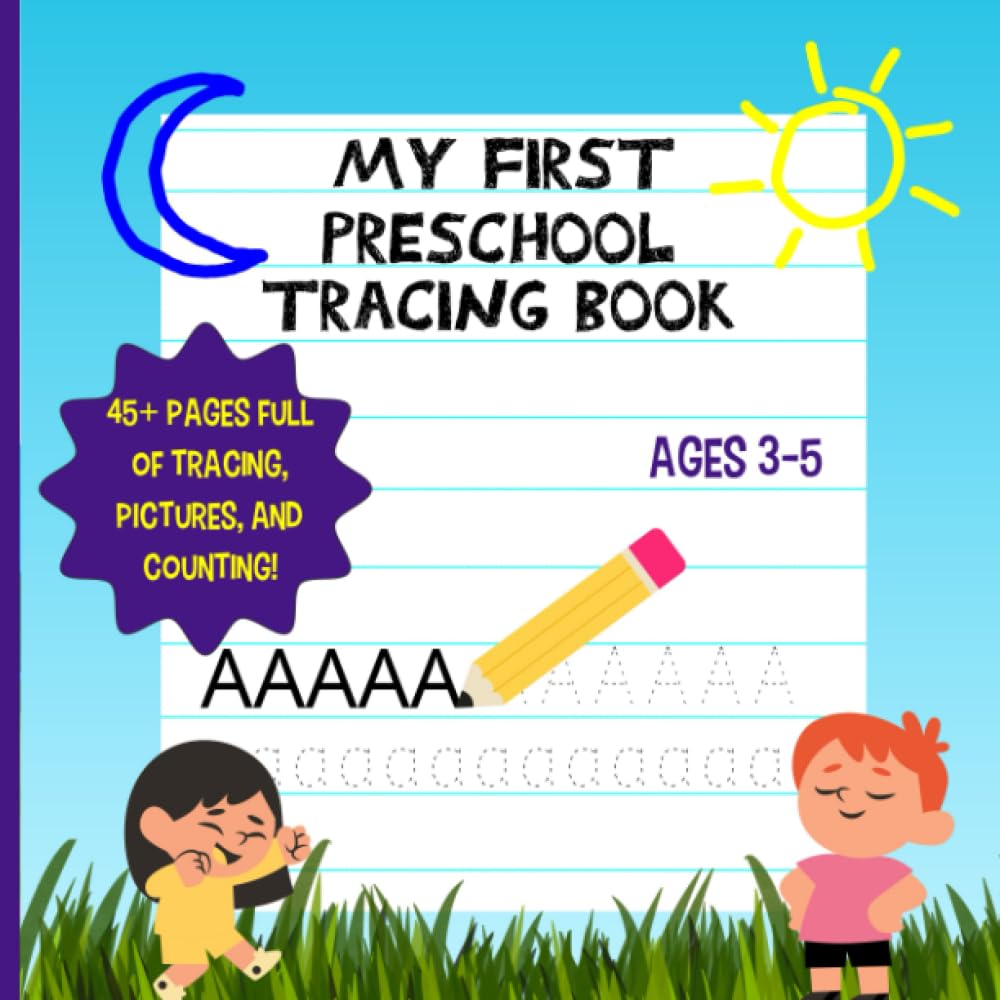 Amazon.com: My First Preschool Tracing Book: A Playful Journey to ...
