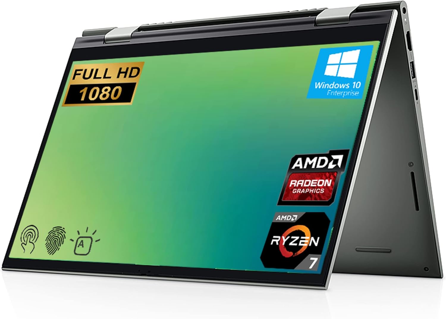 Amazon.com: Dell Inspiron 7415 2-in-1 Touch-Screen Laptop, 14" Full HD ...