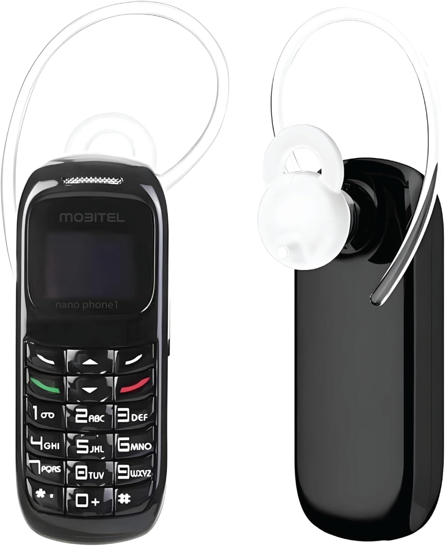 Mobitel Nano Phone with Bluetooth Dialler, SIM Free Unlocked Thumb Size ...