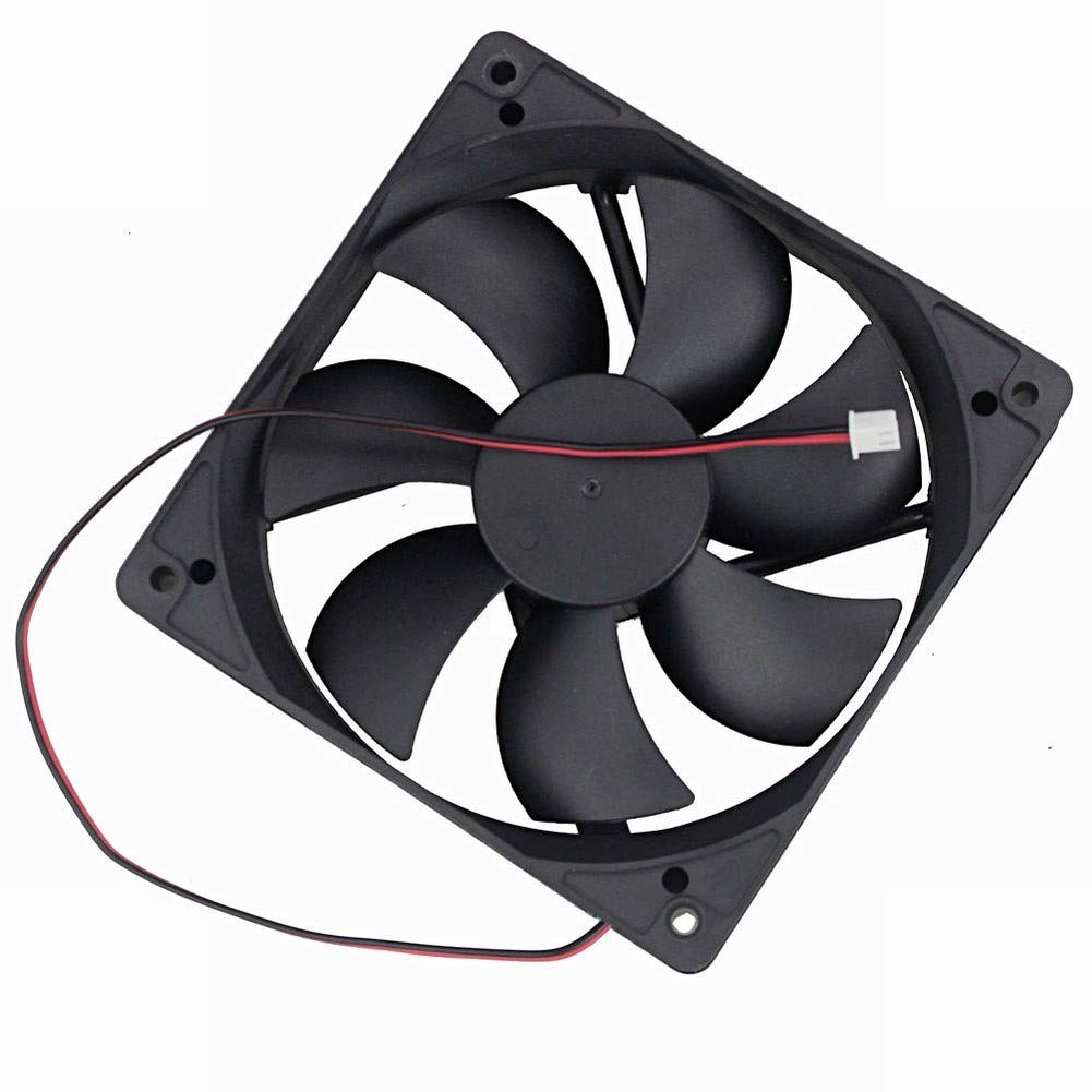 GDSTIME 12V Fan,120mm x 25mm 12V DC Brushless Cooling Fan Muffin Fan ...