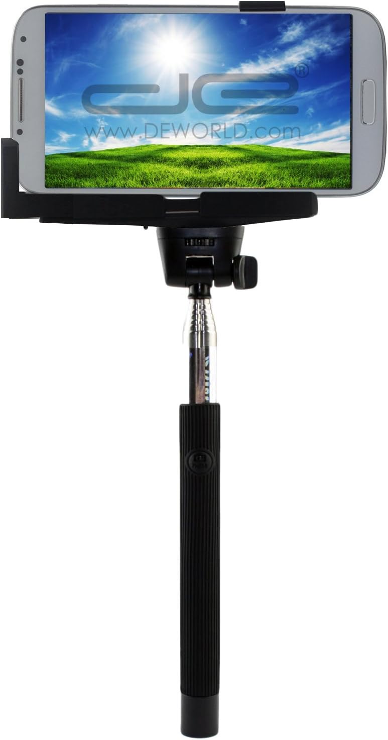 Amazon.com: Digital Energy Selfie Stick with Wireless Shutter Button ...