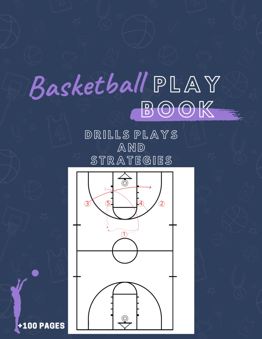 Basketball play book drills plays and strategies +100 pages: Blank ...