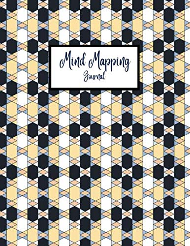Mind Mapping Journal: Geometric Brain Dumping Notebook to Brainstorm ...