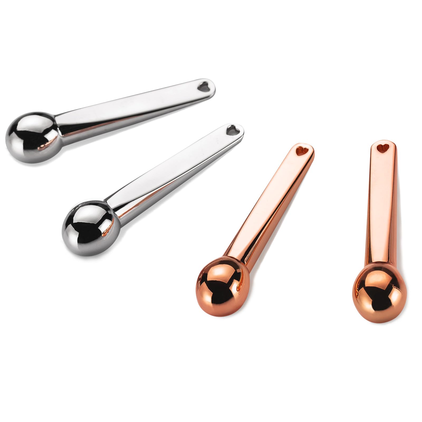Amazon.com: Lisapack 4 Pack Metal Eye Cream Applicator, Eye Serum ...