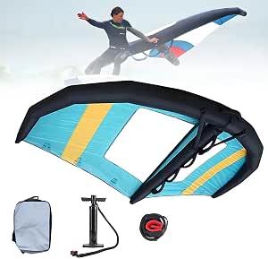 Amazon.com: Handheld Inflatable Wing Foil for Water and Snow Sports ...