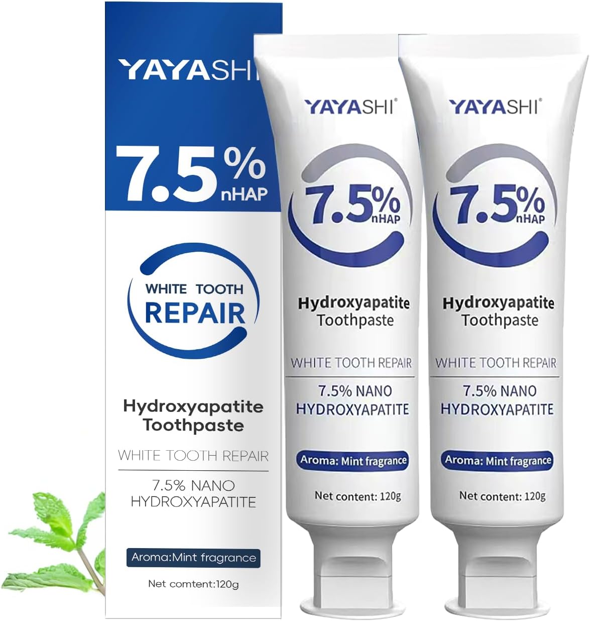 Amazon.com: Geelike Hydroxyapatite Toothpaste,Rovaxz Nano ...