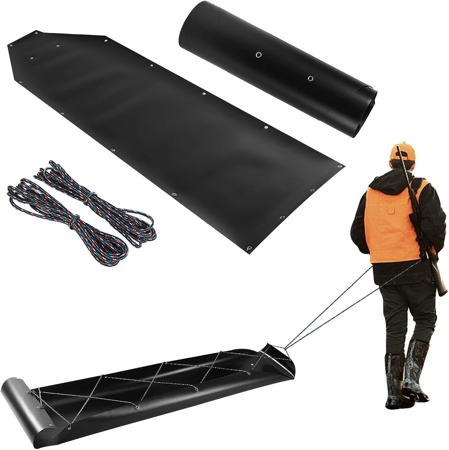 Amazon.com : Deer Drag Sled - Multi-Purpose Deer Sled Game Hauler ...